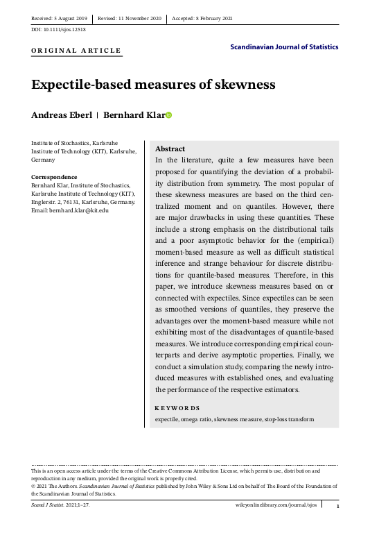 Expectile-based measures of skewness