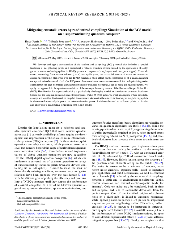 Mitigating crosstalk errors by randomized compiling: Simulatio...
