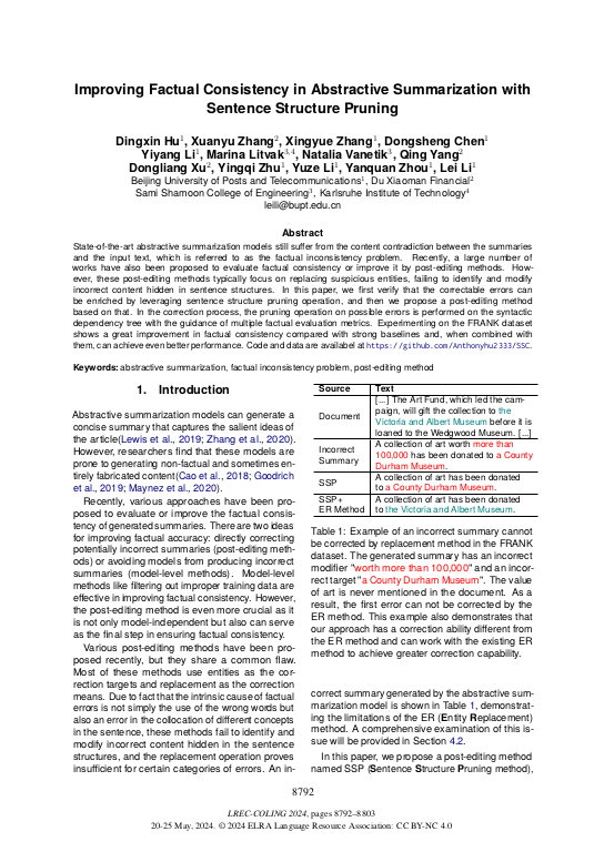 Improving Factual Consistency In Abstractive Summarization Wit